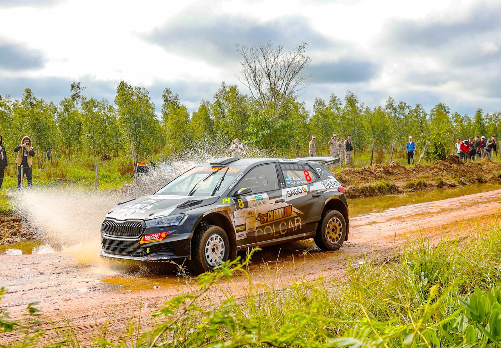 Baldoni finalizó tercero la primera etapa del rally en Guairá - Todo Un ...